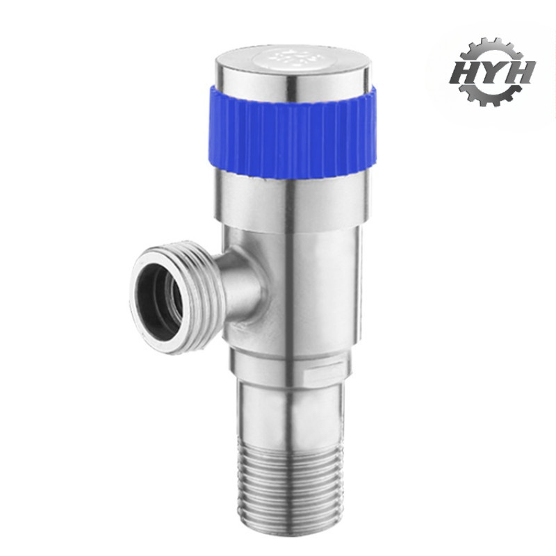 [HYH] Universal Triangle Valve Joint 304 Stainless Steel 360 Degree Rotatable Water Heater ...