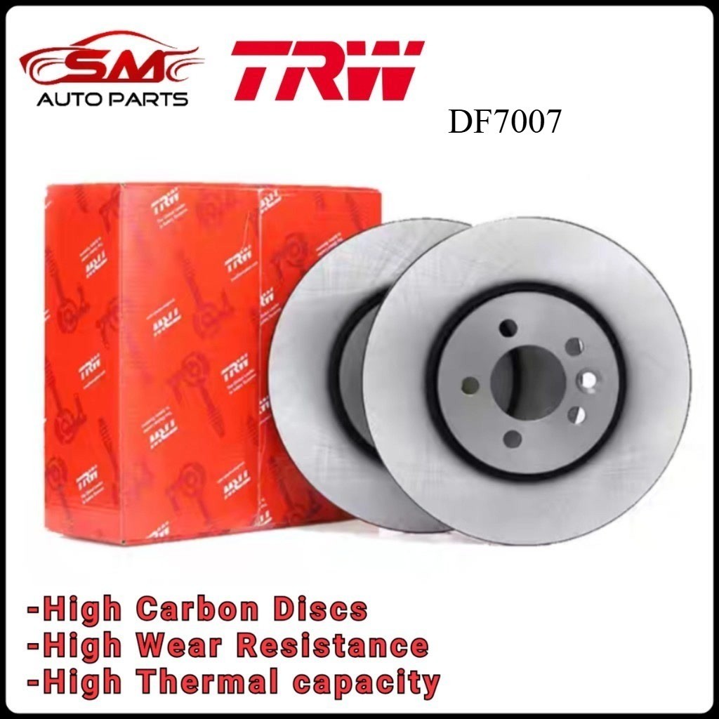 TRW - Honda Accord S84 S86 Front Disc Rotor Set ( DF7007 ) | Shopee ...