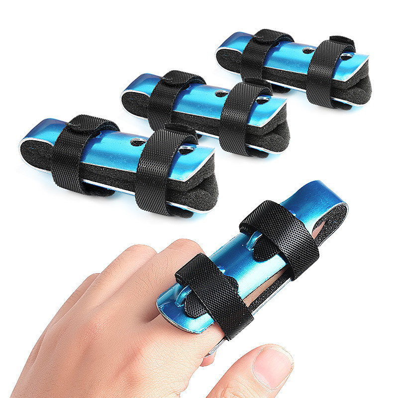 1Pcs Aluminum & Foam Support Brace Finger Splint Hand Trigger Broken ...
