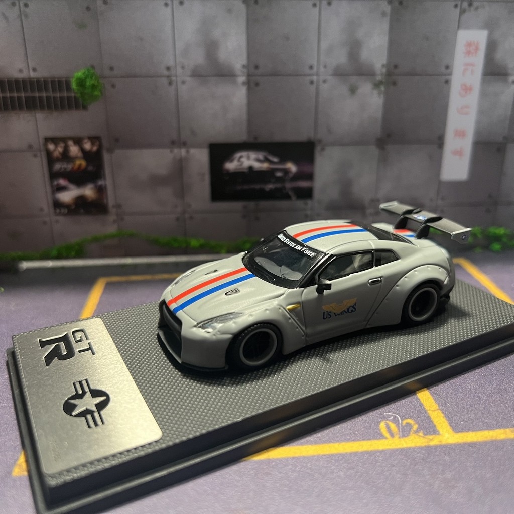 Mc 1/64 Nissan GTR R35 Car Model Car Model | Shopee Malaysia