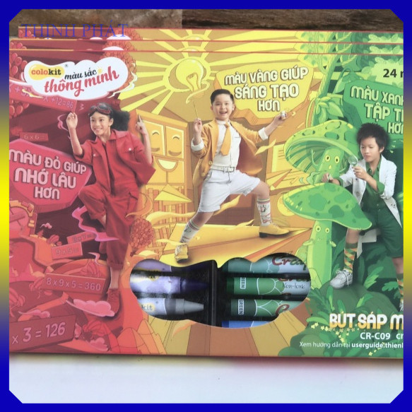Colokit CR-C07,CR-C08, CR-C09 Crayons [vpp THINH PHAT] (vpp thinhphat) | Shopee Malaysia