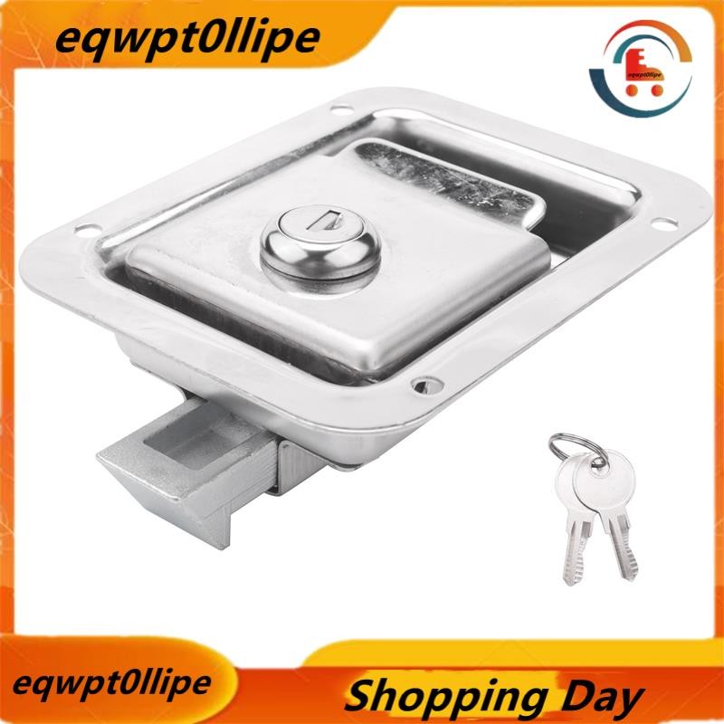 [EqWpt] Paddle Latch with Lock & Key Travel Trailer Lock Stainless ...