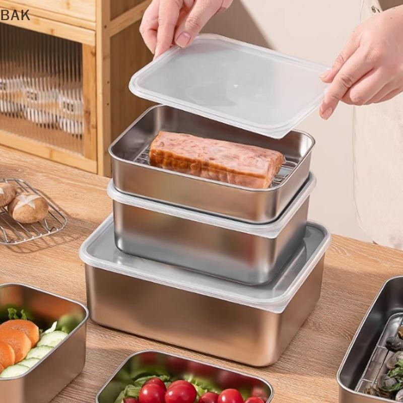 BAK Stainless Steel Fresh-Keeping Box Equipped Vegetable Small ...