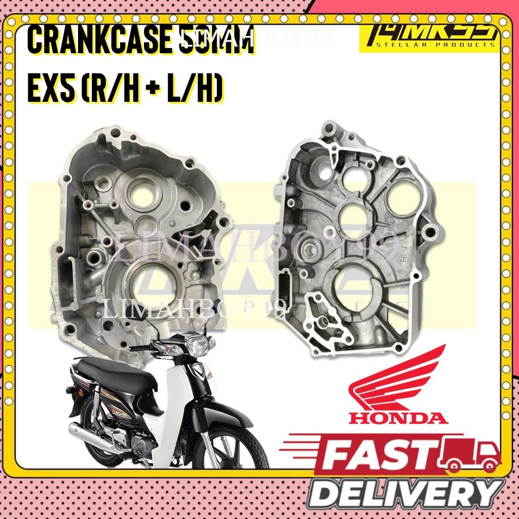 READY STOCK EX5 Crankcase Cover LH / RH / LH+RH / Engine Cover Enjin ...