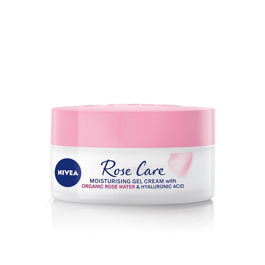 NIVEA Rose Care Moisturising Gel Cream 50ml | Shopee Malaysia