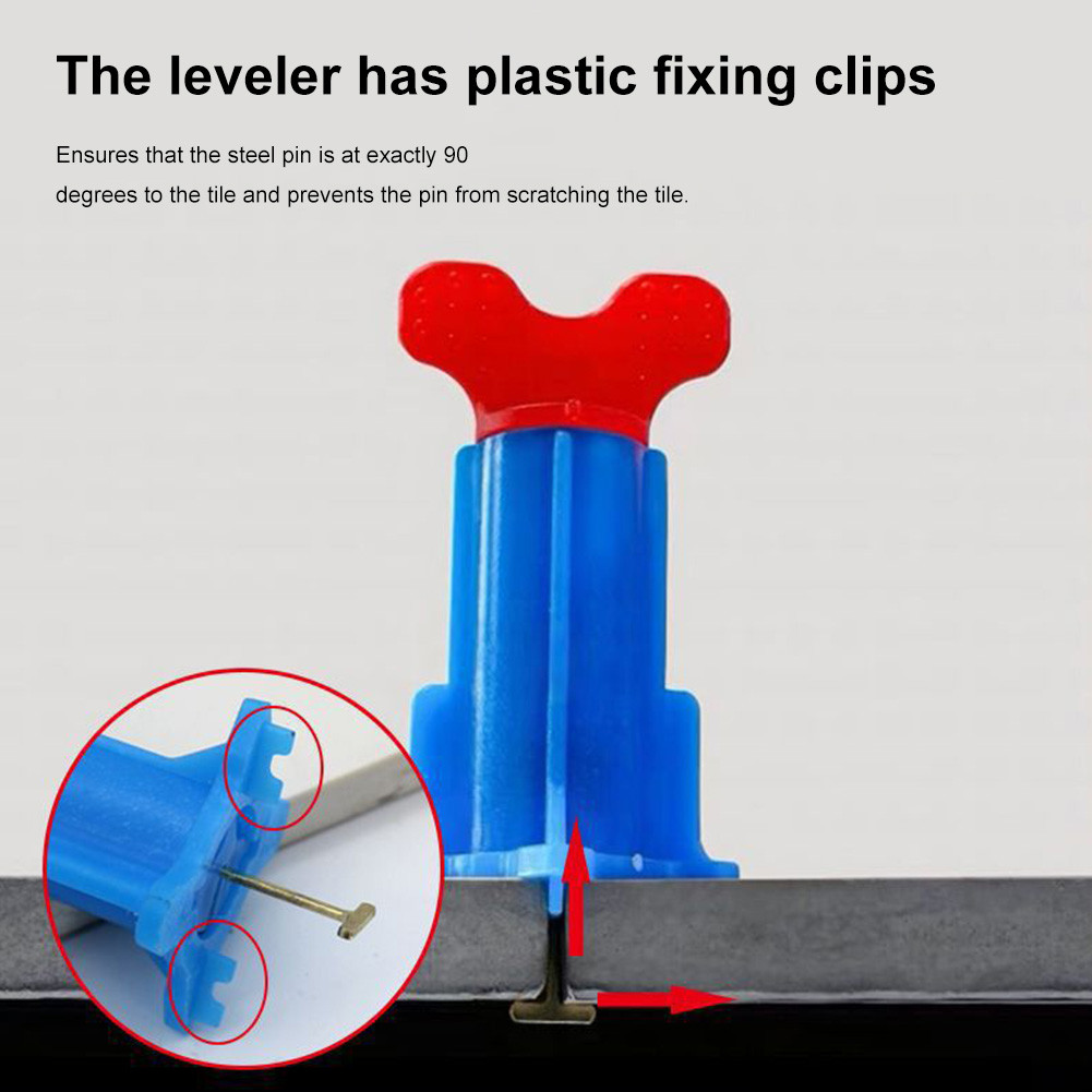 20/40 Pcs Tile Self Leveling Spacers Reusable Tile Installation Leveler ...