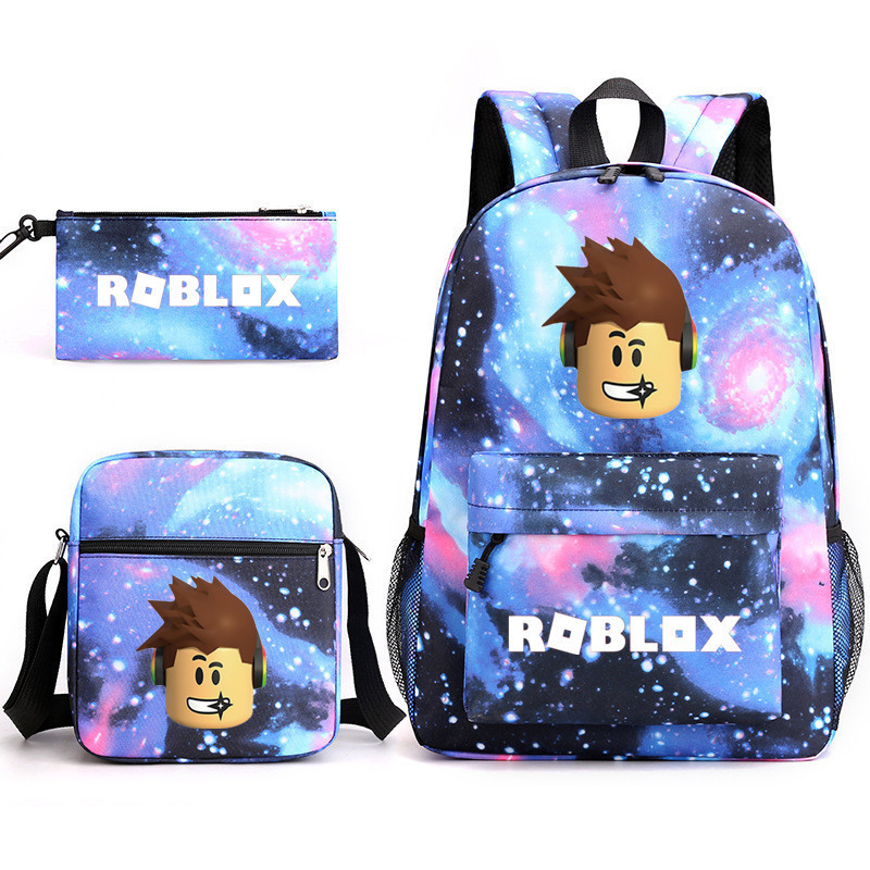 ROBLOX Backpack Teenagers Student Schoolbag Boy Girl Rucksacks Back To ...
