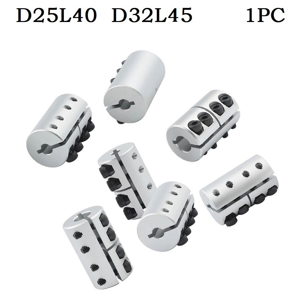 [DRHT] shaft coupler D32L45 D25L40 clamp stepper motor coupling engrave ...