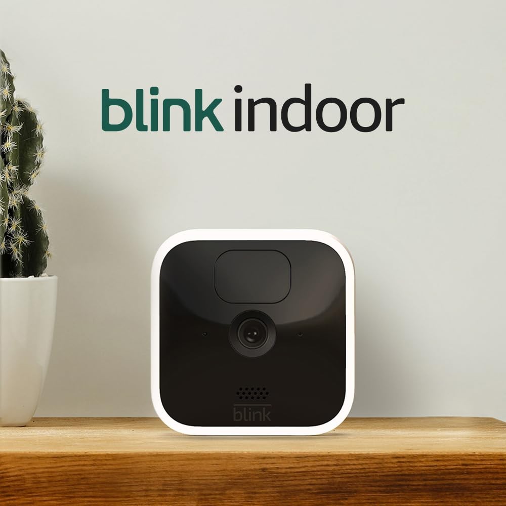 Blink Indoor - wireless, HD security camera with two-year battery life ...