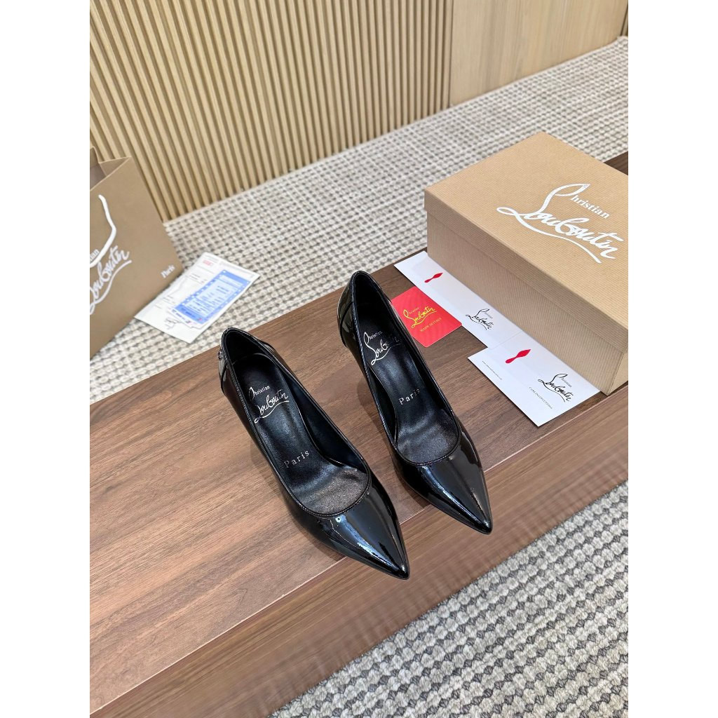 Christian Louboutin All-Match Classic Pointed Toe High Heels | Shopee ...