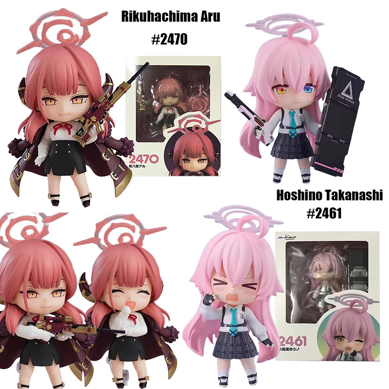 Blue Archive Nendoroid NO.2470 Rikuhachima Aru Action Figure NO.2461 ...
