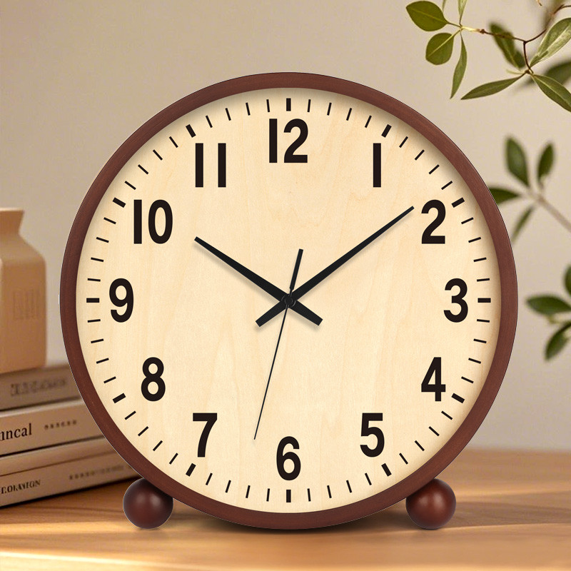 [High-Quality Ready Stock] Desktop Clock Pendulum Desktop Desk Clock ...