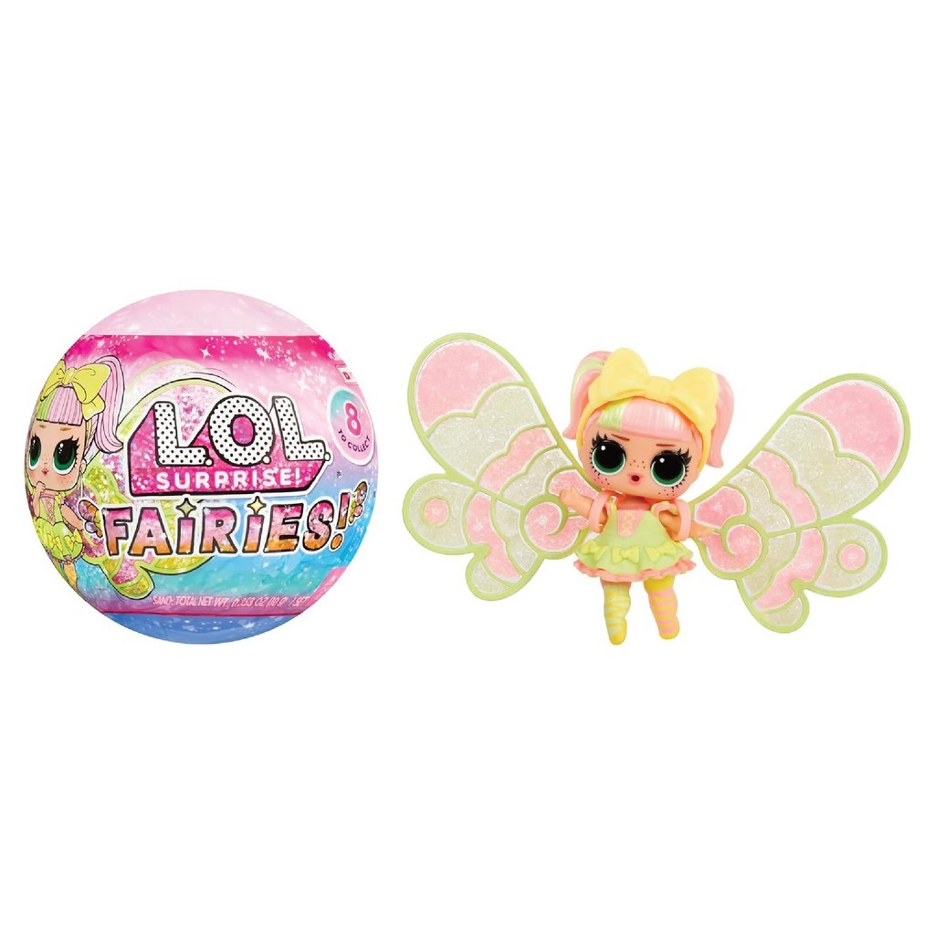 LOL Surprise Fairies Tots With Make Your Own Fairy Wings Doll With ...