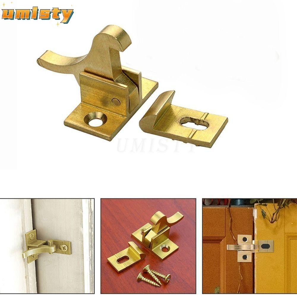 UMISTY Bird Latch Lock, Brass Home Improvement Door Elbow Buckle, Retro ...
