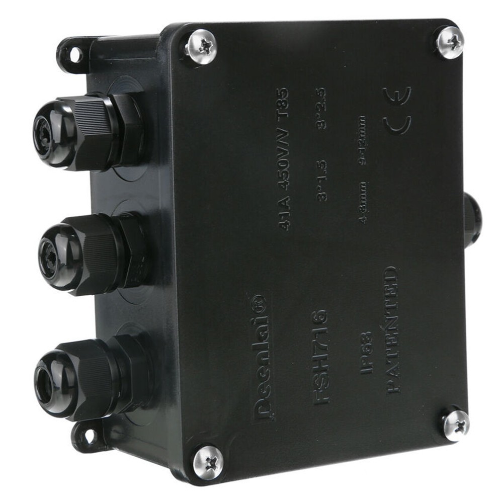 [Super] IP68~Waterproof Junction Box 4Way Electrical Cable Wire Outdoor ...