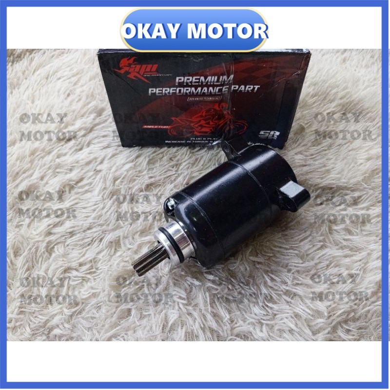 HONDA RS150 RS 150 RACING STARTER MOTOR STATER KHUSUS BLOCK 57mm 62mm ...