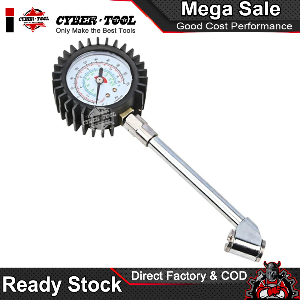 Handle Grinder Pressure Gauge / Tire Pressure Gauge | Shopee Malaysia