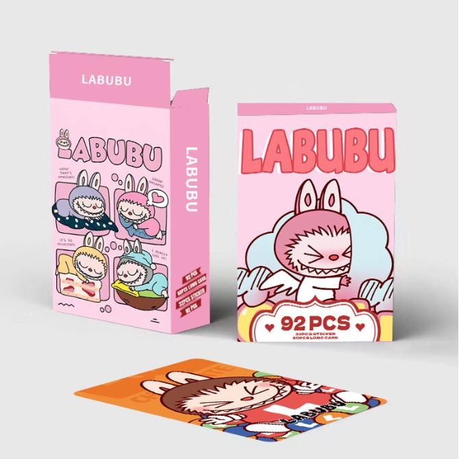 Hcbs card 55pcs Photocard Hologram Labubu Lomo card Popmart | Shopee ...