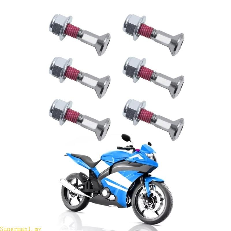 Best Motocross Sprocket Bolts Locking Flange Nuts Set M8x30 Chain ...