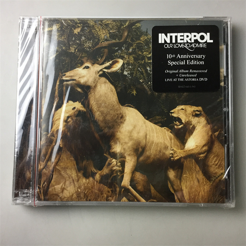 (brand new ) 摇滚Interpol – Our Love To Admire CD+DVD 限时 | Shopee Malaysia
