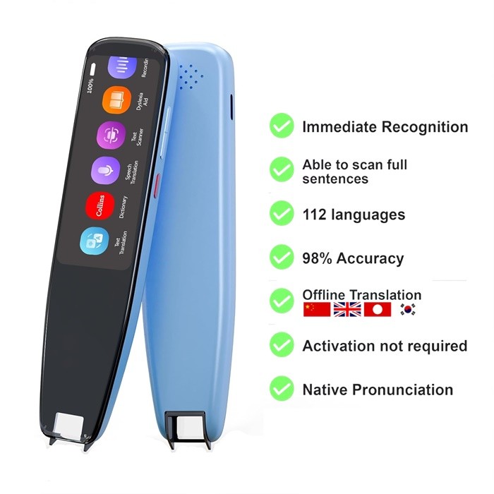 Spirgo 3A Plus BM-BI-BC Smart Translation Dictionary Pen | Offline Use ...