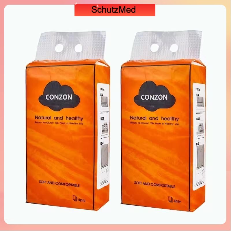Tissue 4-Ply 1280 sheets Air-cushion Deluxe Comfort Tissue Wall Pull ...
