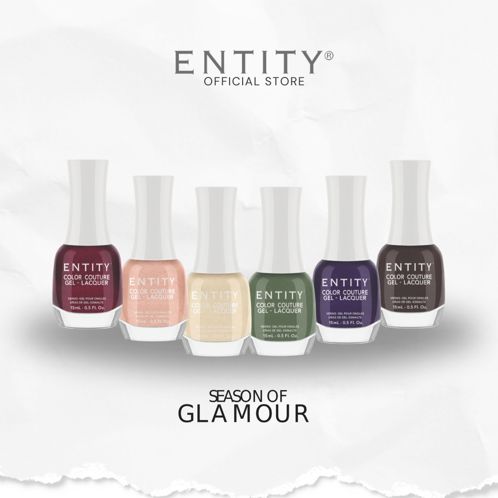 Entity Nail Lacquer Holiday Collection - Season Of Glamour (15ml ...