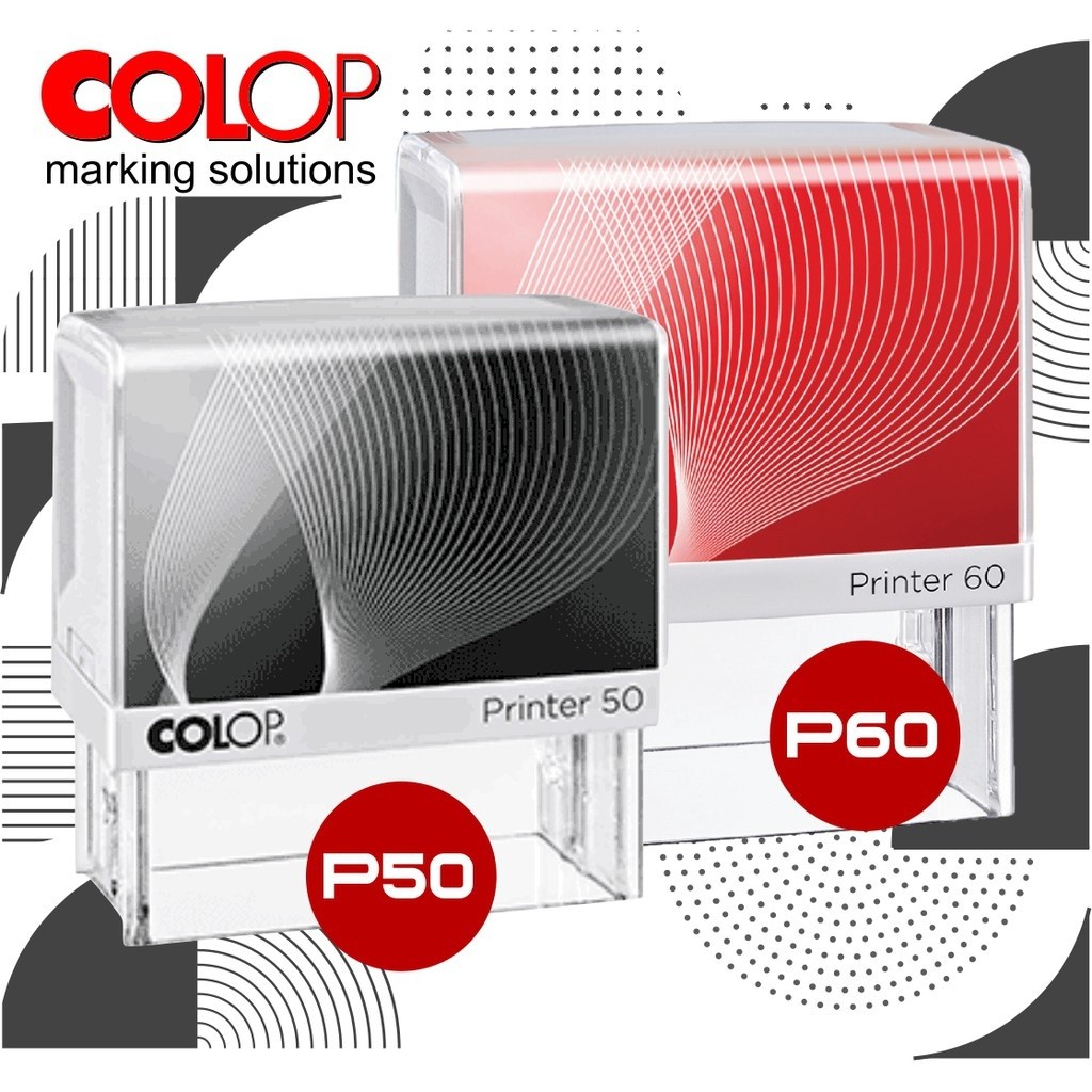 Rubber Stamp Besar P50&P60 Salinan Diakui Sah/Cop Sign (INK BIRU ...