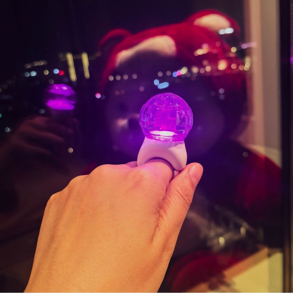 Kpop Idol (G) I-DLE Mini Light Stick Ring Supports Light Stick Castle ...