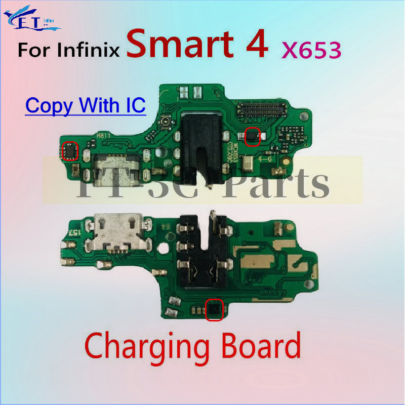 For Infinix Smart 4 X653 USB Charging Port Board Dock Plug Connector ...