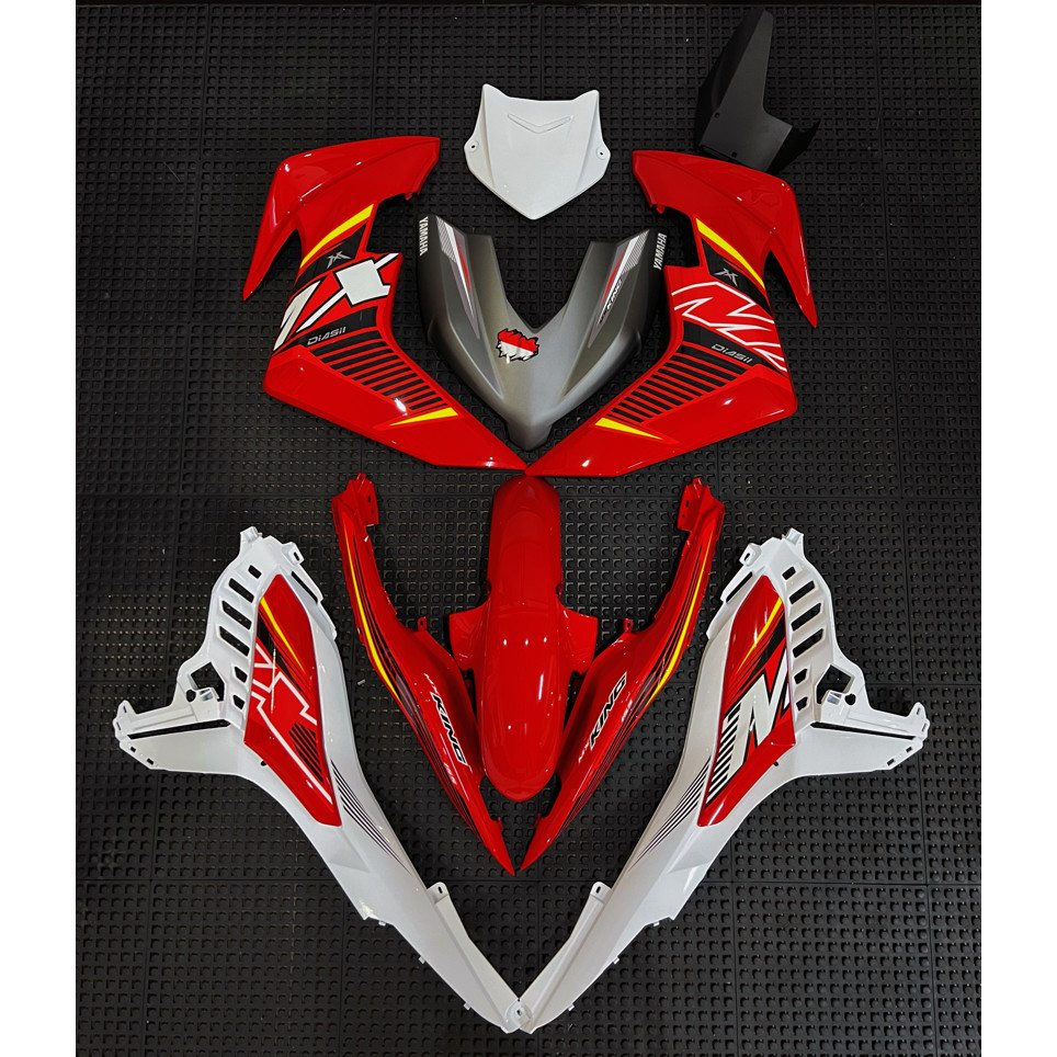 JL COVERSET MX KING 2022 MERAH INDONESIA VIRAL Y15ZR V1 V2 V3 LC135 V4 ...