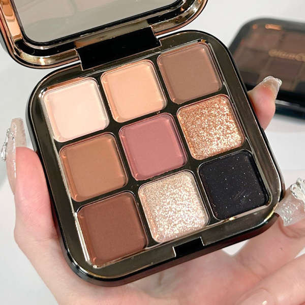 eyeshadow palette glitter eyeshadow Xiaoyu Begonia mengesyorkan palet ...