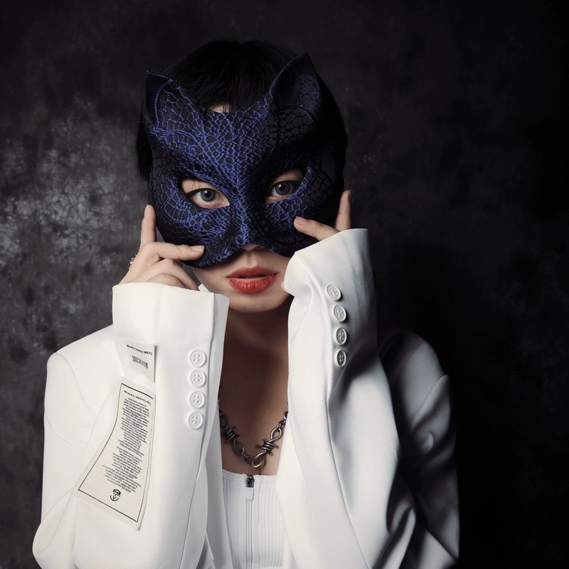 [Featured] Ladies Animal Fox cosplay Mask Tik Tok Live Full Face Mask ...