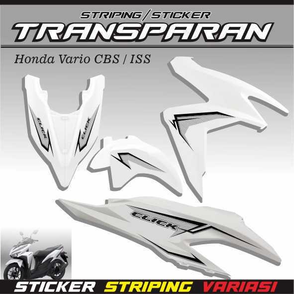 Transparent STRIPIPPING STICKER HONDA VARIO LED NEW GEN NEW MODEL ...