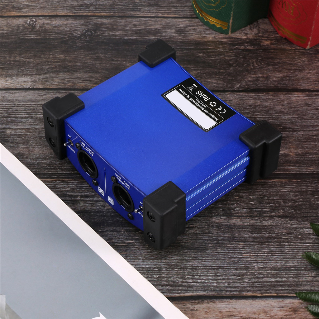 DI120 Two-Way Passive DI Box Impedance Converter DI BOX Stage Effect ...