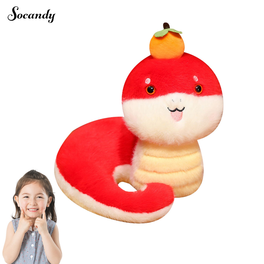 Socandy Snake Soft Toy 2025 Zodiac Mascot 2025 Year of the Snake Plush ...
