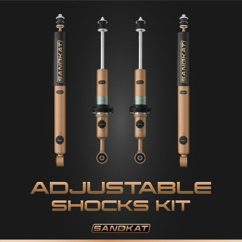 SANDKAT 4x4 ADJUSTABLE HEAVY DUTY ABSORBER ISUZU DMAX HILUX NAVARA FJ ...
