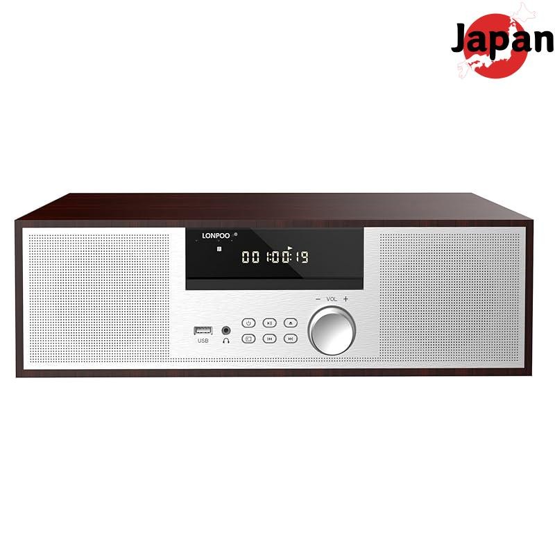 Compact Component System with CD Player 40W Stereo Mini System FM Radio ...