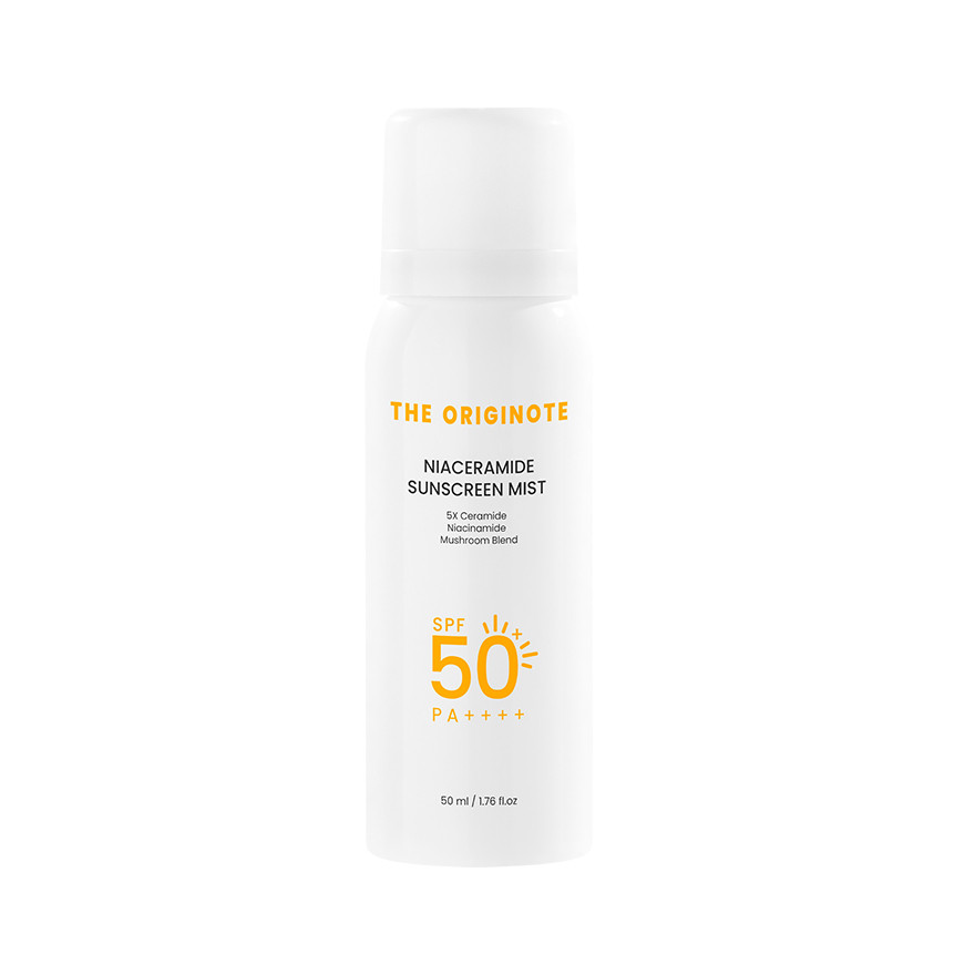 THE ORIGINOTE Niaceramide Sunscreen Mist SPF50 PA++++ 50ml | Shopee ...