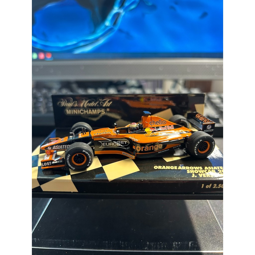 Mini Cut 1/43 Flying Arrow ARROWS A21 Model 2001 Game Season showcar Lao Pan [Model Description ...