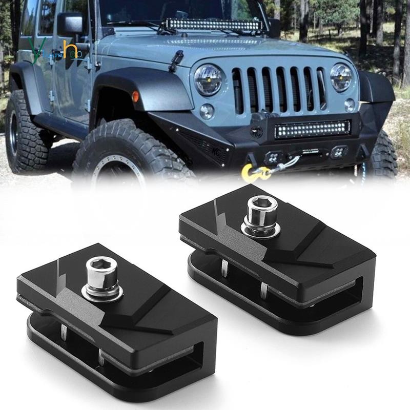 Hood Light Mounting Bracket, Universal LED Light Bar Aluminum Mounting ...