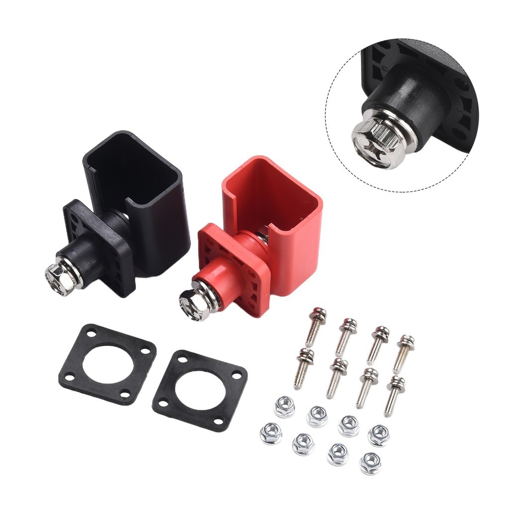 YAFEXHM 】2X 200A High Current Energy Storage Terminal Battery Connector ...