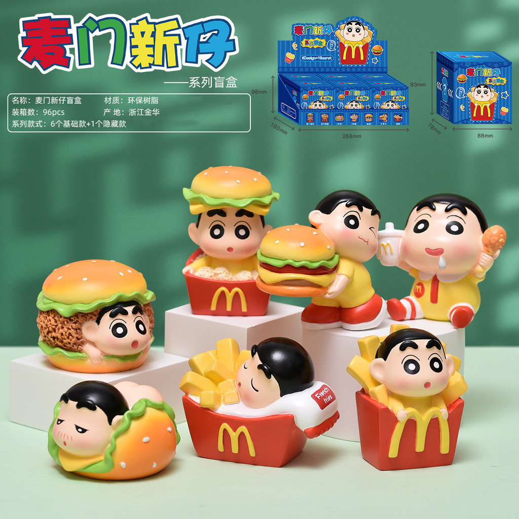 Crayon Shin-Chan Blind Box Maimen Xinzai Blind Box Animasi Periferal ...