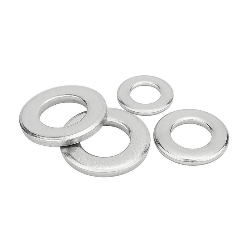Stainless Steel Flat Gasket Washers M1.6 M2 M2.5 M3 M4 M5 M6 M8 M10 ...