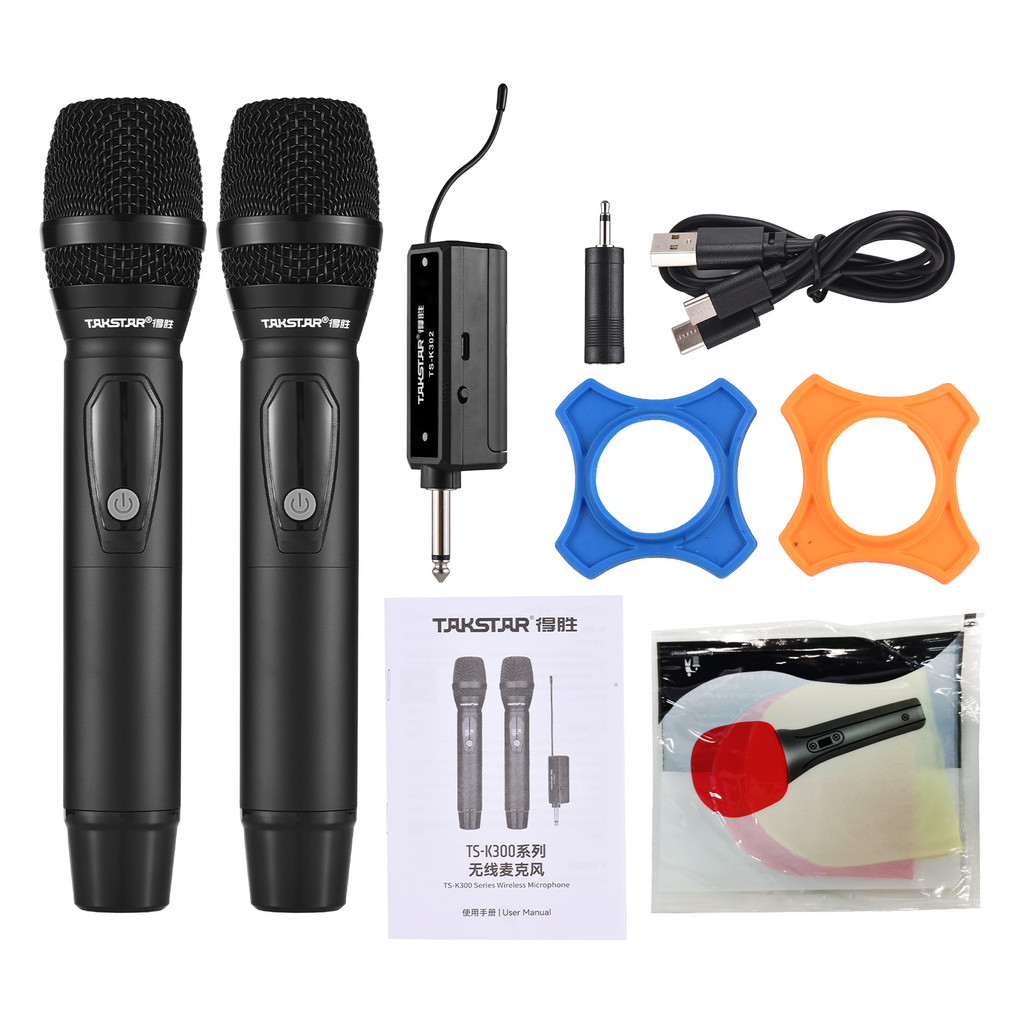 TAKSTAR Party Wireless Mic Uhf Wireless Receiver Cinemas Church Mic ...