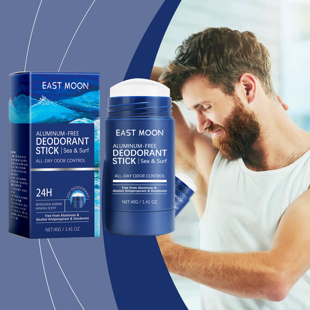 Men Sandalwood Deodorant Stick Anti Sweating Keep Drying Lasting ...
