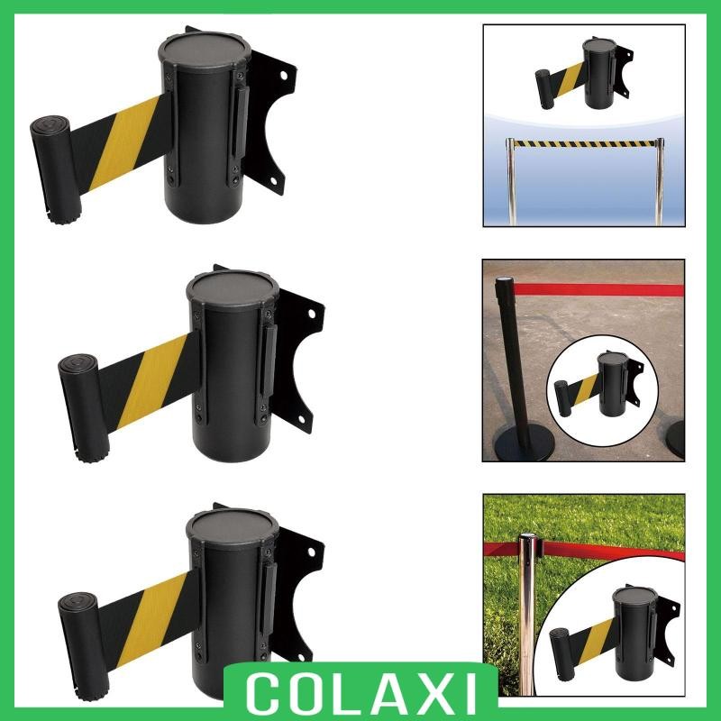 [Colaxi] Retractable Belt Barrier Wall Mount Queue Line Divider for ...