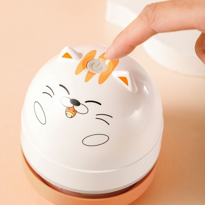 USB Portable Desktop Vacuum Cleaner Rechargeable Student Suction Eraser ...