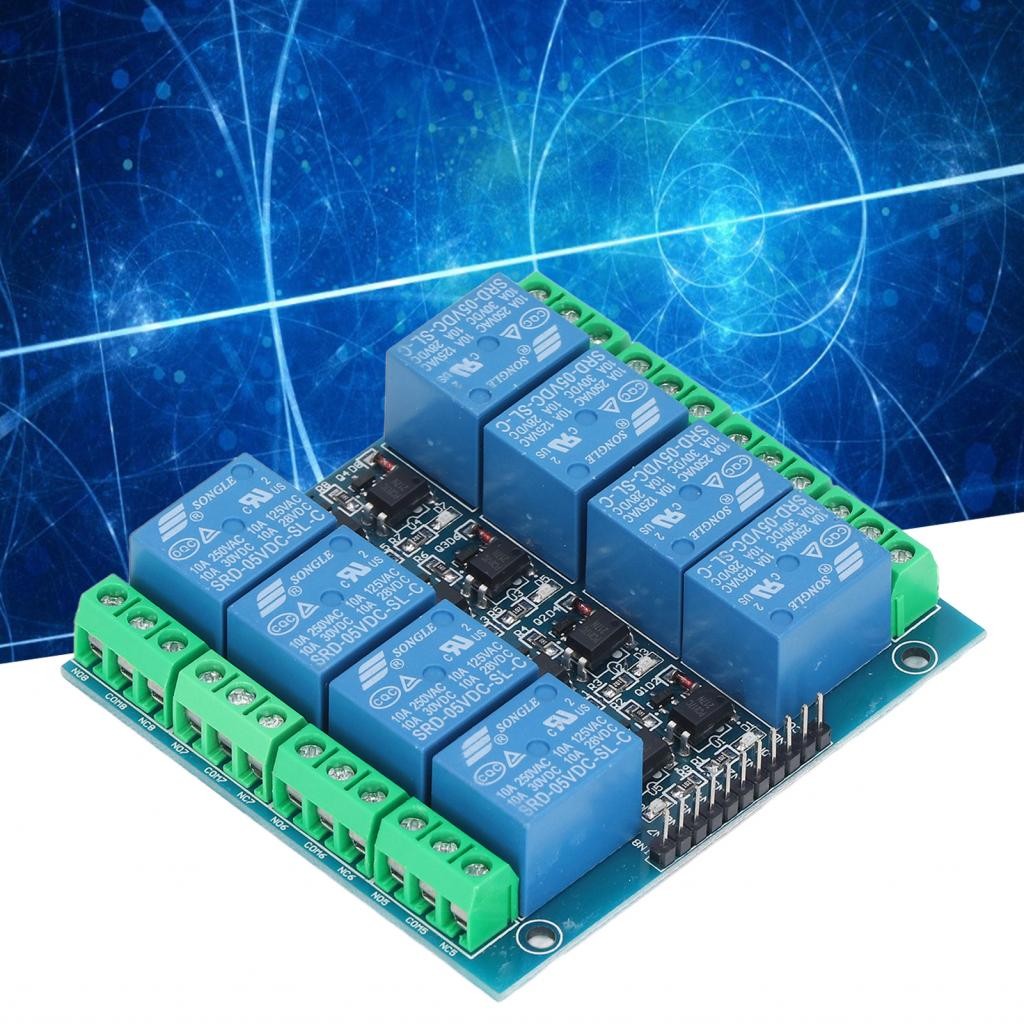Supergoodsales 8 Channel Relay Module Optocoupler Isolation Board EL817 ...