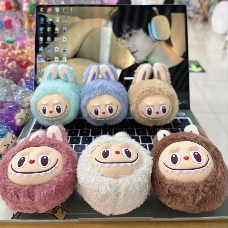 POP MART Labu Cloth Keychain Series Labu Cloth Plush Doll Toy | Shopee ...